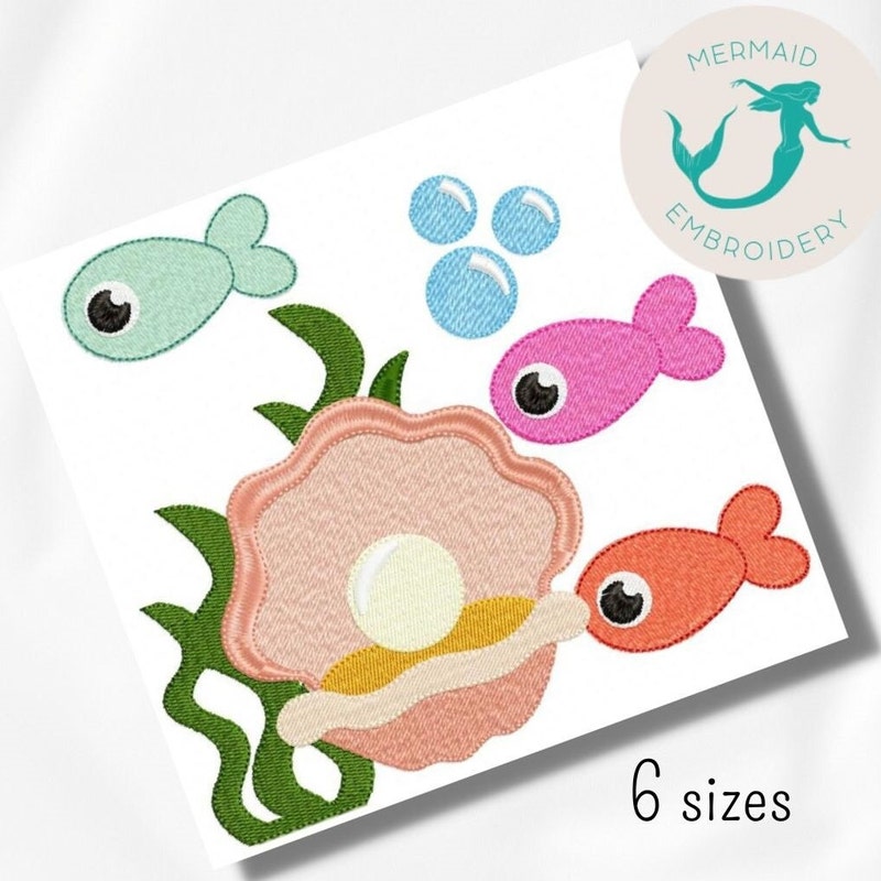 Fish Embroidery - Etsy