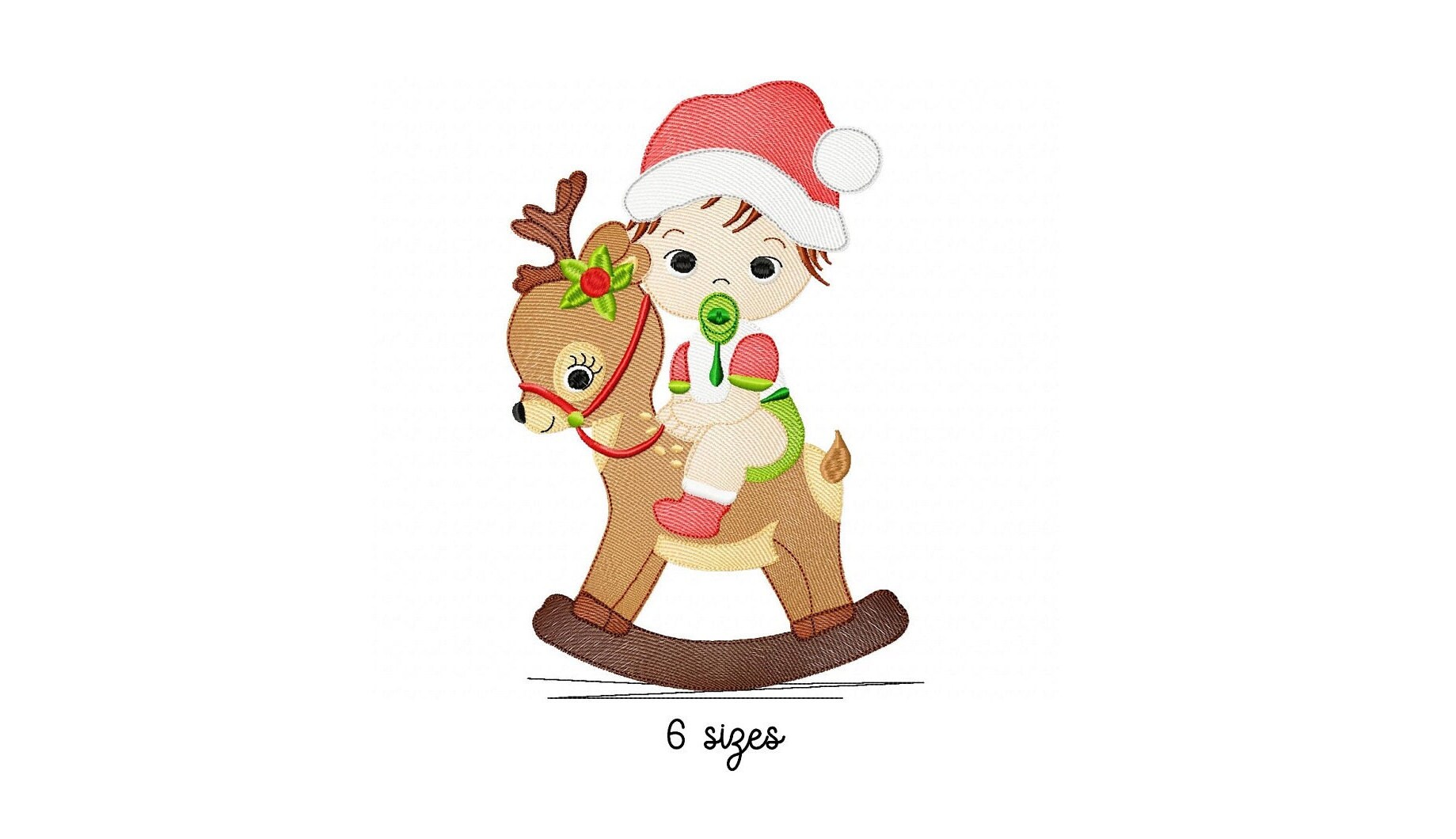 Christmas Baby Embroidery Design Machine Christmas Embroidery | Etsy