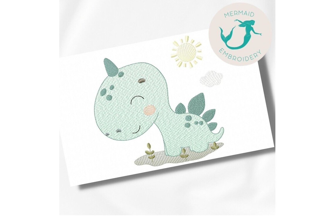 Dino Boy 3 Embroidery Design Animals Embroidery Design Machine - Etsy