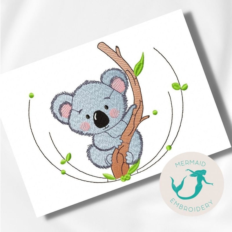 Koala Applique - Etsy