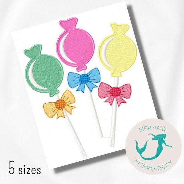 Lollipop Embroidery - Etsy