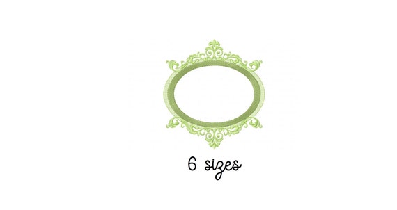 Frame Embroidery Design Frames Embroidery Design Machine | Etsy