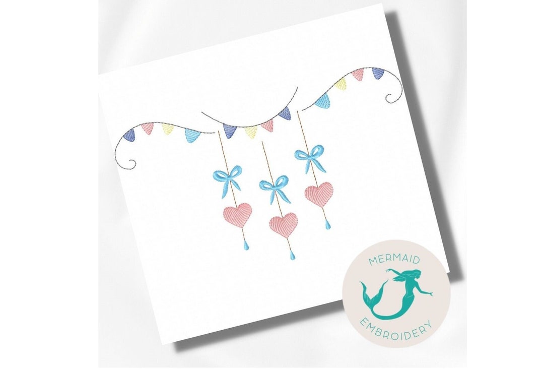 Hearts Embroidery Design, Baby Embroidery Design Machine, Heart ...