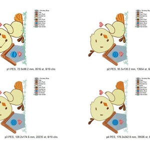 Cute Little Duck Embroidery Design Baby Embroidery Design - Etsy