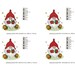 Santa Claus Cookies Embroidery Design Machine Christmas - Etsy