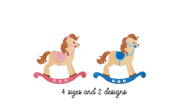 Cute Horses Embroidery Design Baby Embroidery Design Machine - Etsy