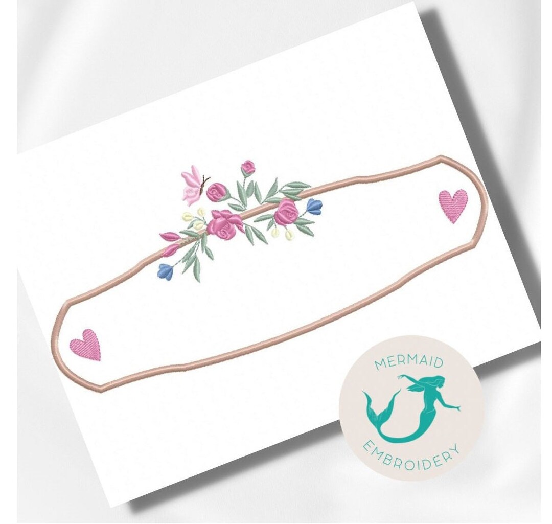 Frame Heart Embroidery Design, Frames Embroidery Design Machine, Baby ...