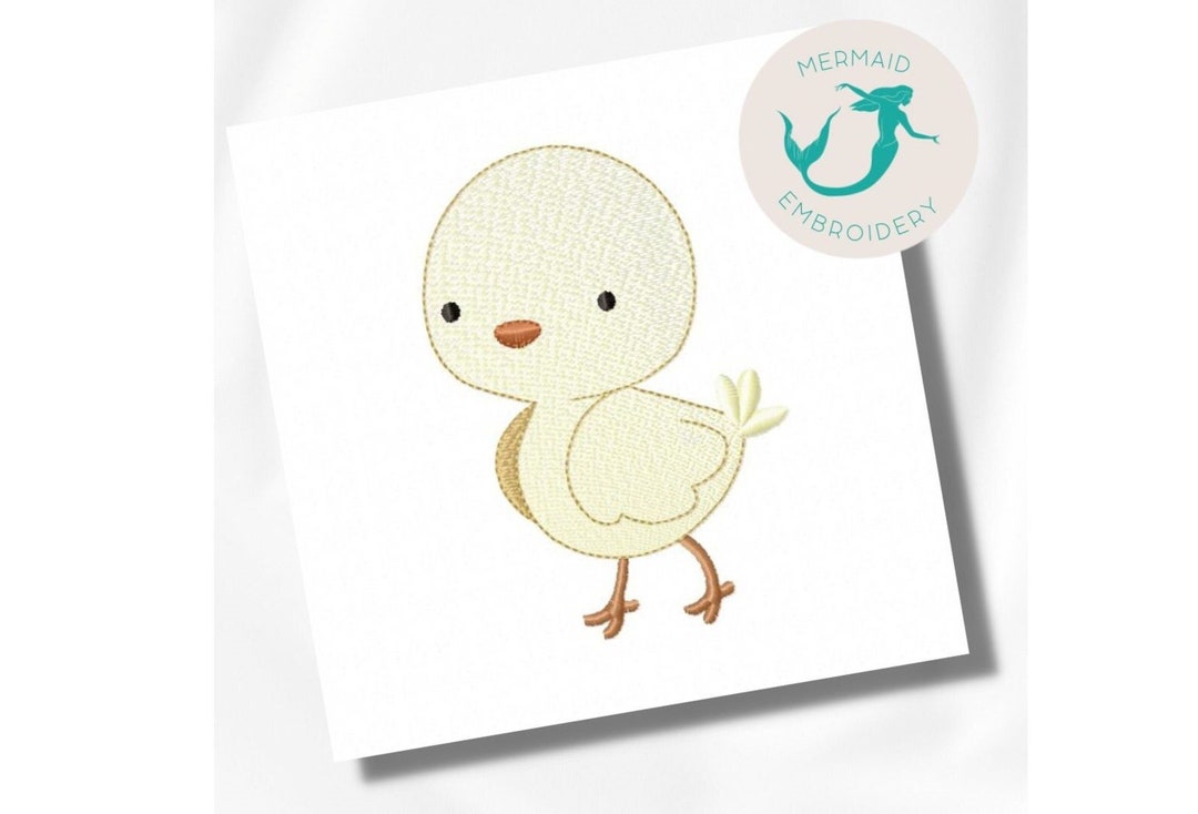 Cute Chick Embroidery Design Kitchen Embroidery Design Machine - Etsy