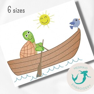 Cute Turtle Embroidery Design Animals Embroidery Design Machine Turtle ...