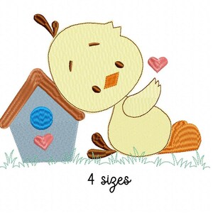 Cute Little Duck Embroidery Design Baby Embroidery Design - Etsy