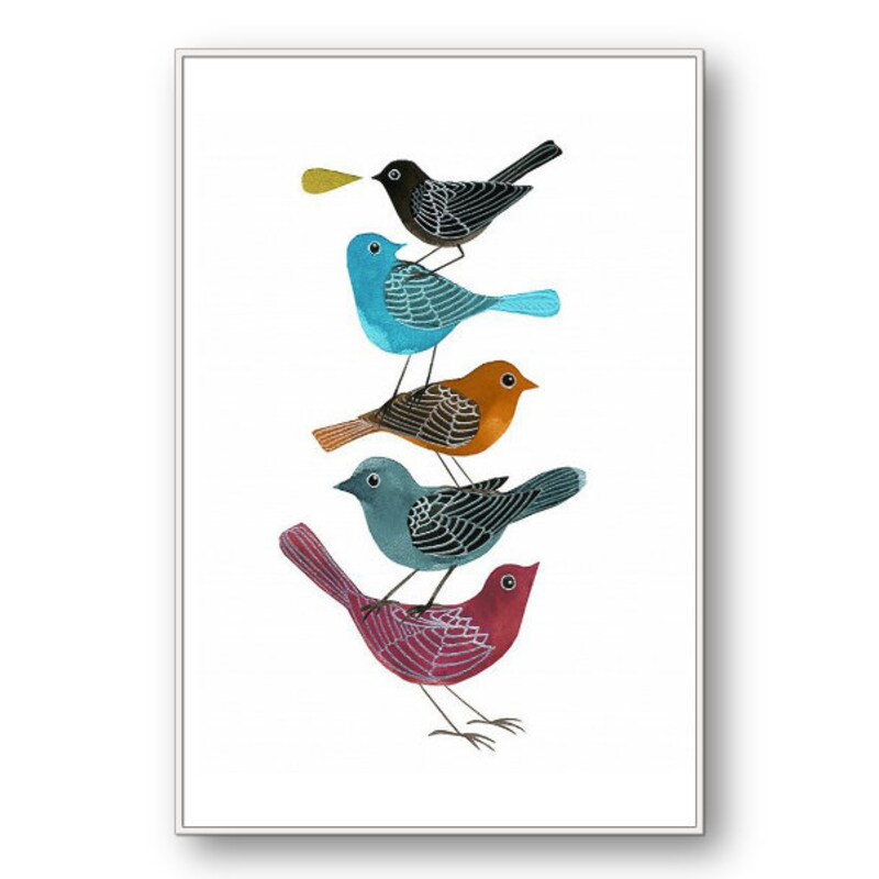 Bird Art - Etsy