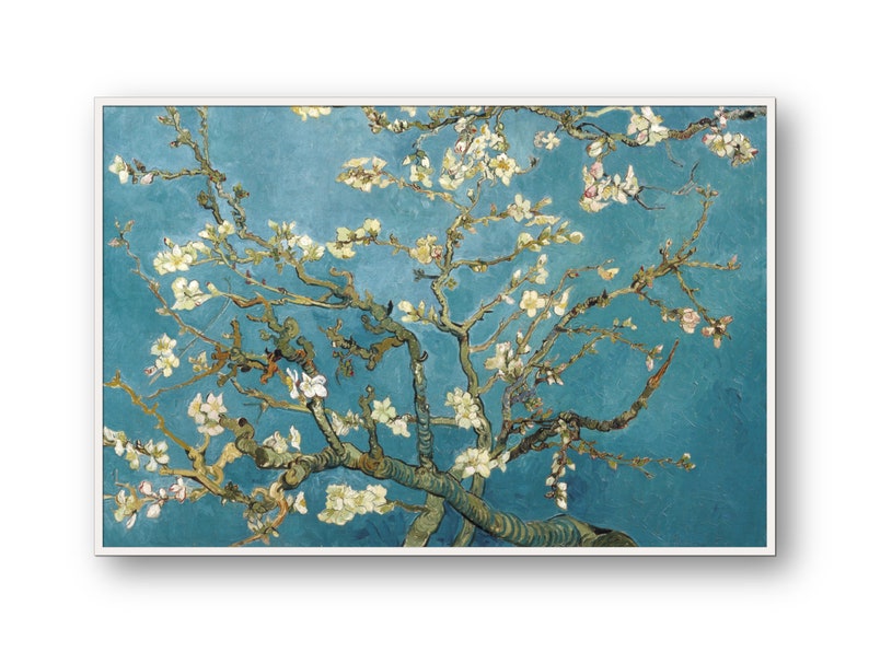 Almond Blossom 1890 by Vincent Van Gogh. Vintage Art Prints - Etsy