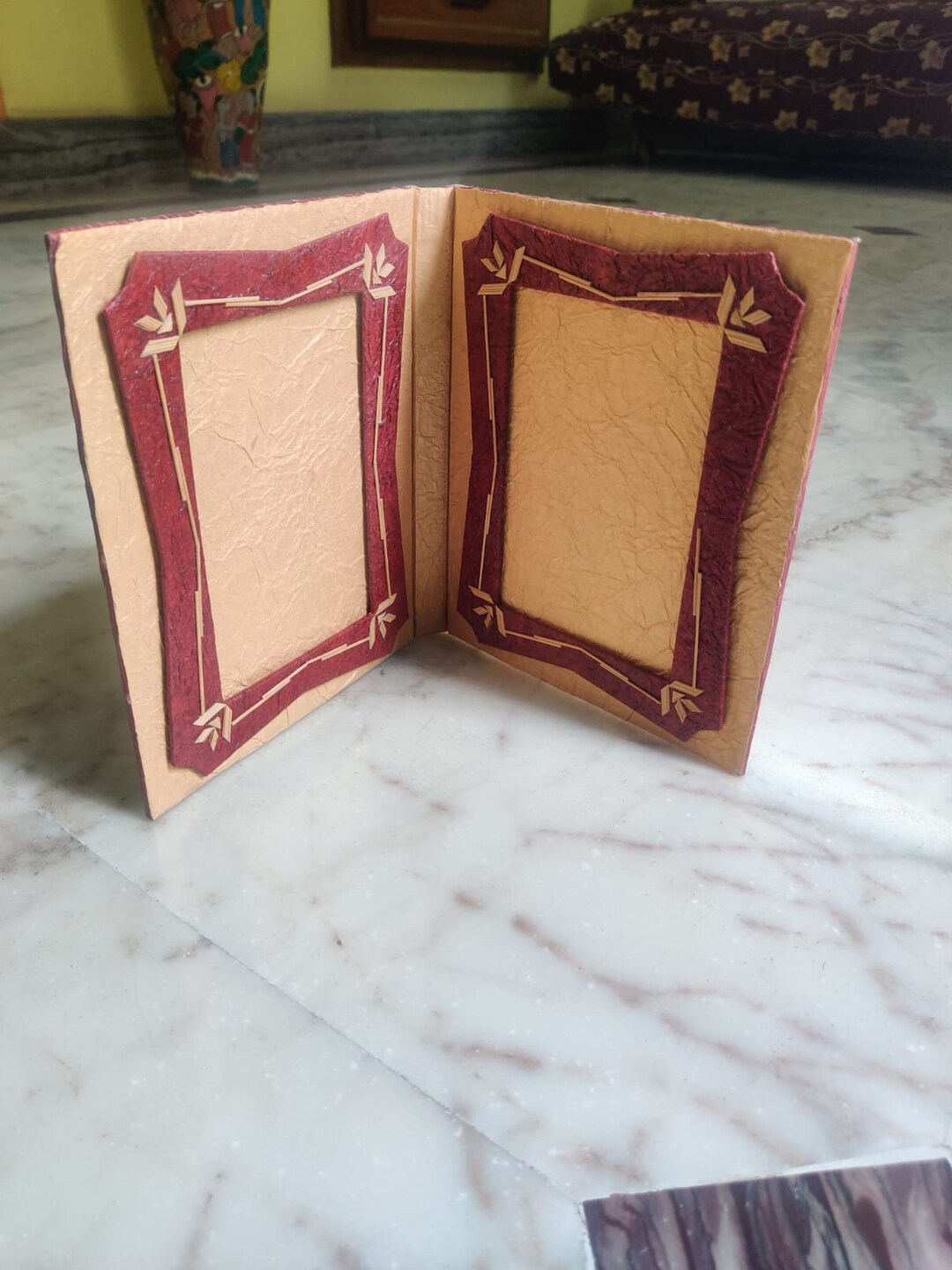 Recycled Newspaper Photo Frame 6x4 and 7x5 Picture Frame Paper ...