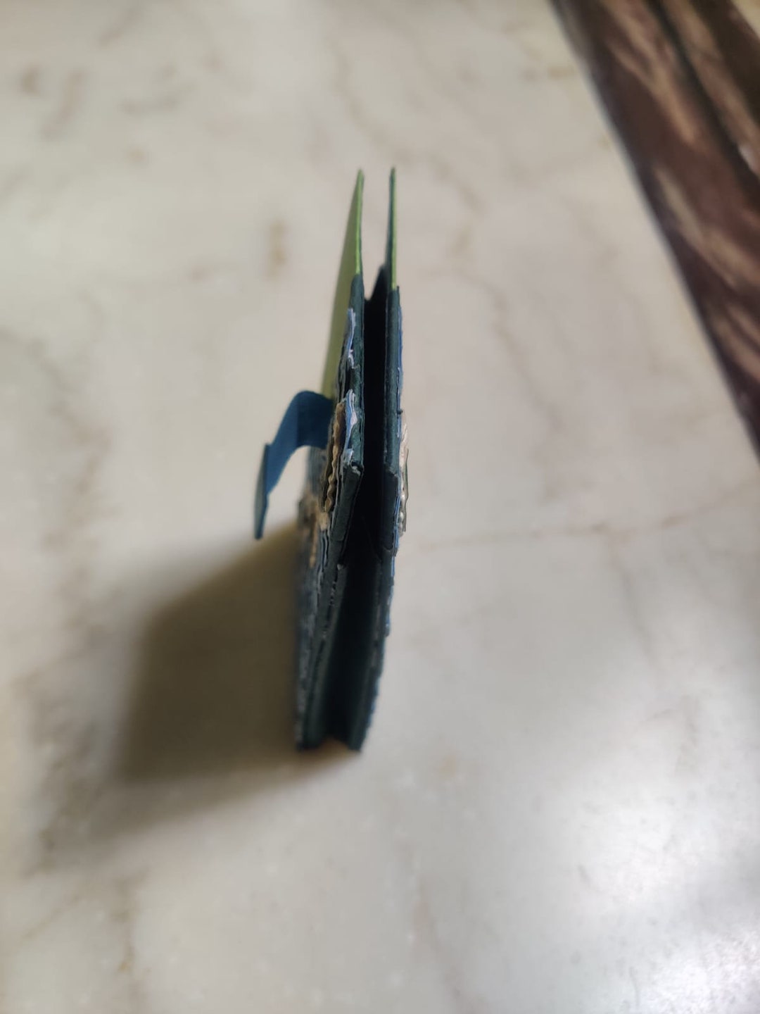 Paper Mache Visiting Card Holder, Recycled Card Holder, , Handmade ...