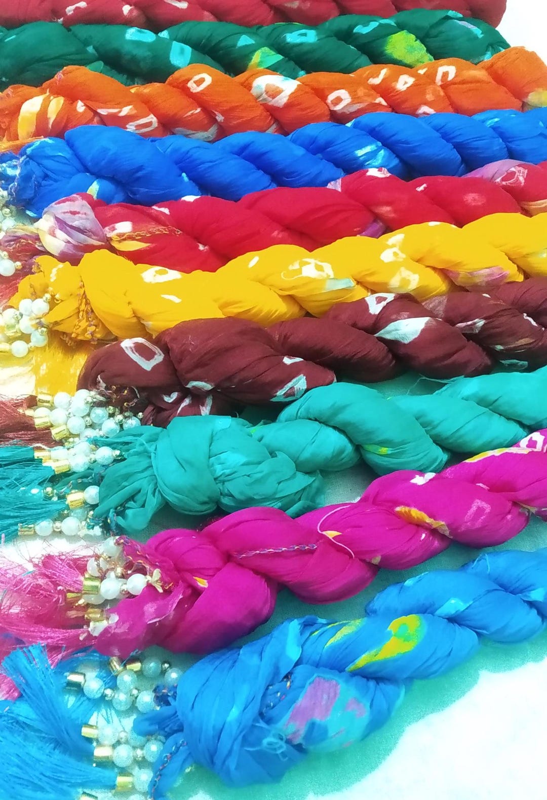 Indian Bandhani Jaipuri Fashion Scarves Scarf Wraps Hijab Indian ...