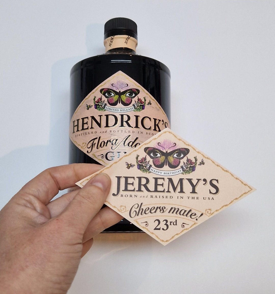 Personalized Digital (printable!) Gin Label - Receive Your Digital ...