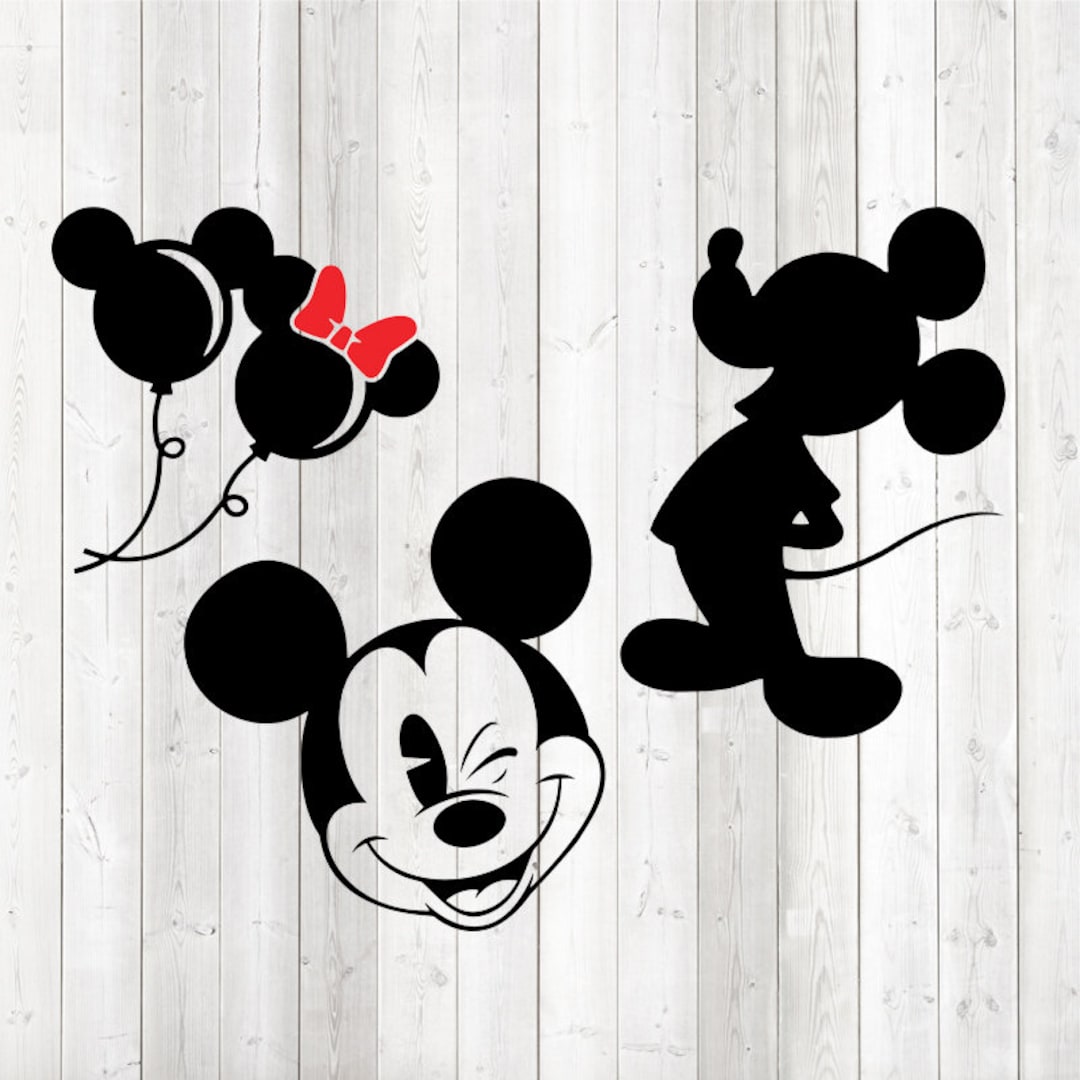 Mickey Mouse Silhouette Png