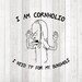 I Am Cornholio - Character From the 90s TV Series; Color and Black and ...