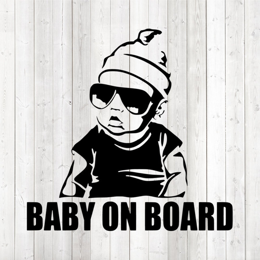 Baby on Board! Vector Cutting File for Silhouette Cameo and Cricut; SVG ...