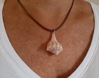 Real Seashell Necklace | Etsy