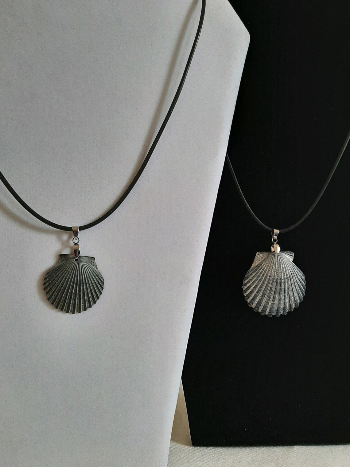 Seashell Necklace Seashell Pendant Shell Pendant Beach - Etsy