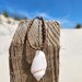 Conch Shell Necklace, Sliced Conch Seashell, Real Seashell Necklace ...