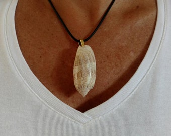 Olive Shell Pendant - Etsy