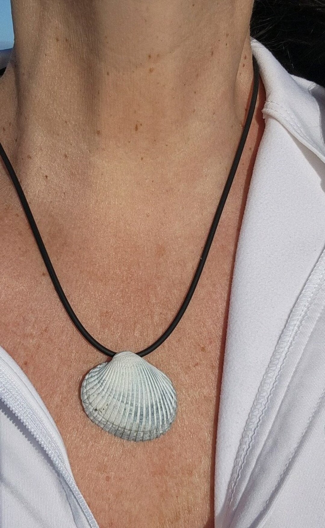 Real Seashell Necklace, Seashell Pendant, Shell Necklace, Beach Jewelry ...
