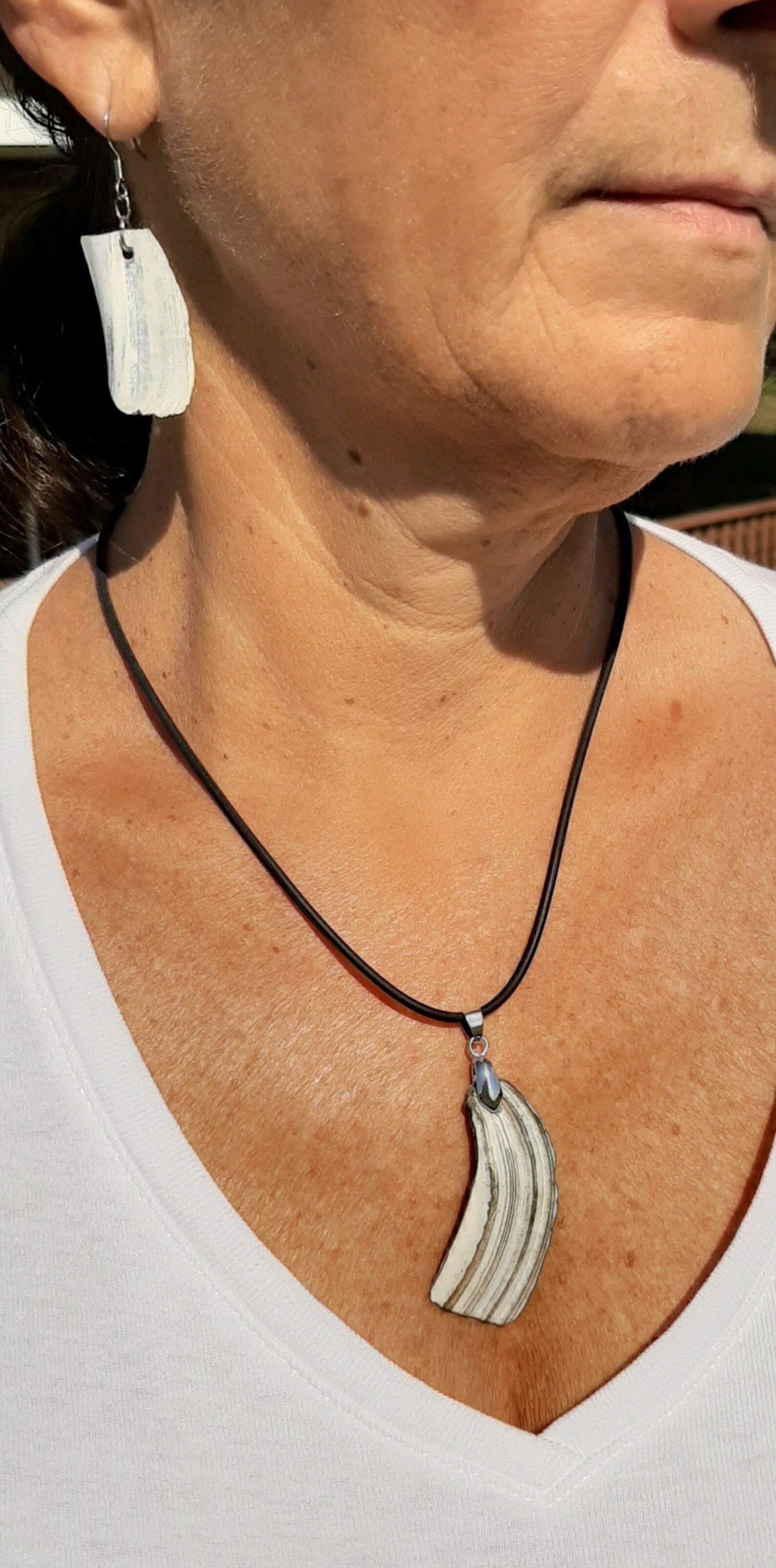 Shell Necklace Seashell Pendant Shell Pendant Shell | Etsy