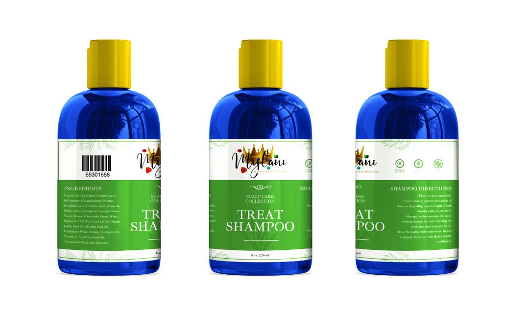 Treat Peppermint & Tea Tree Shampoo - Etsy
