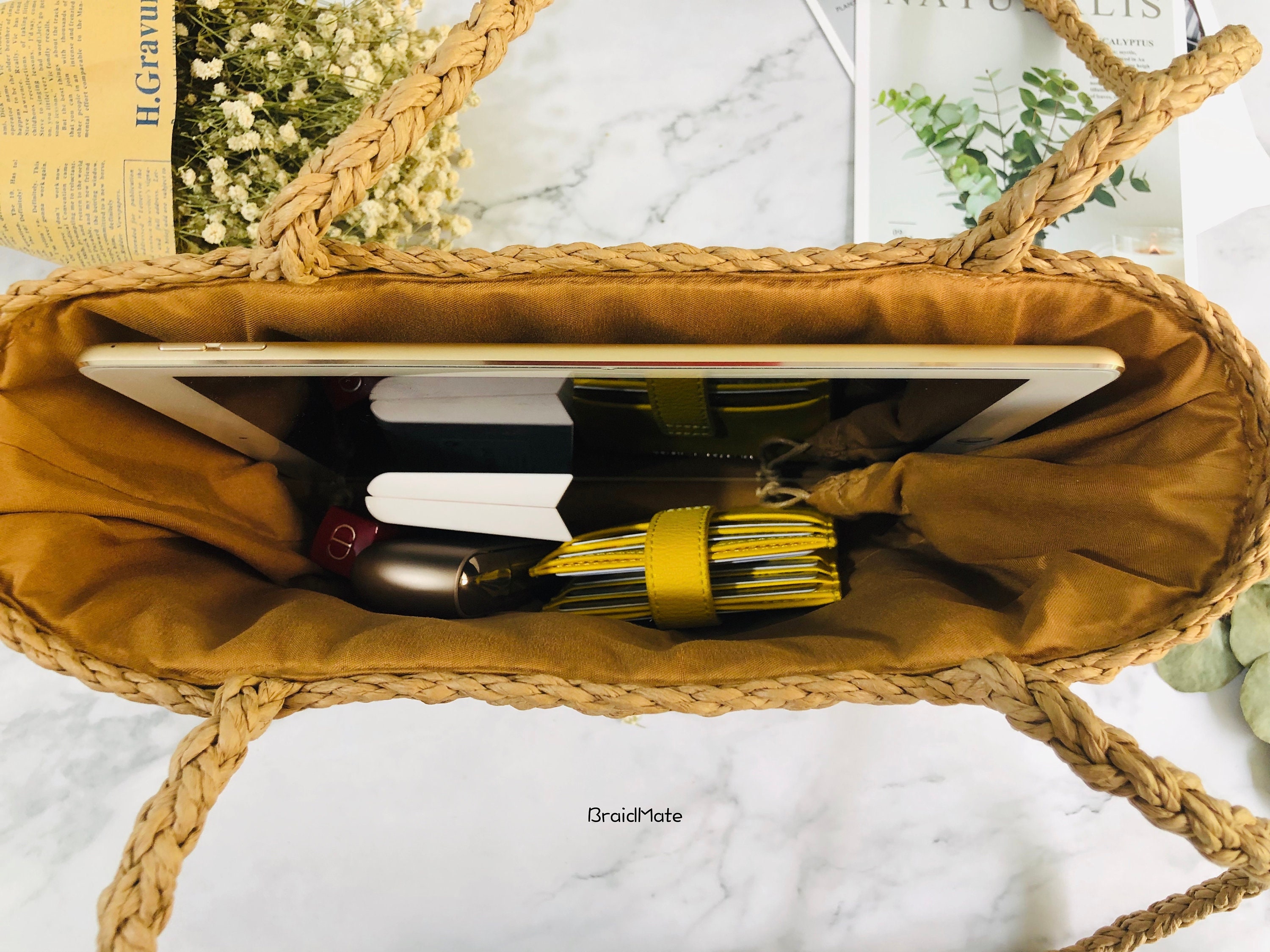 Chic Chic Straw Woven Crossbody Bag Braid Straw Shoulder | Etsy