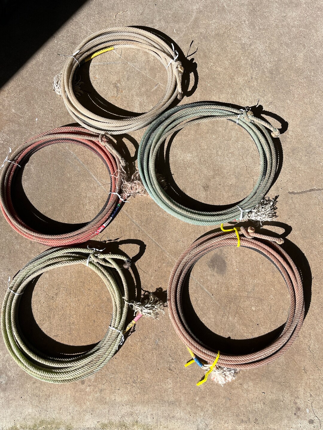 Used Cowboy Ropes/lariat/lasso - Etsy