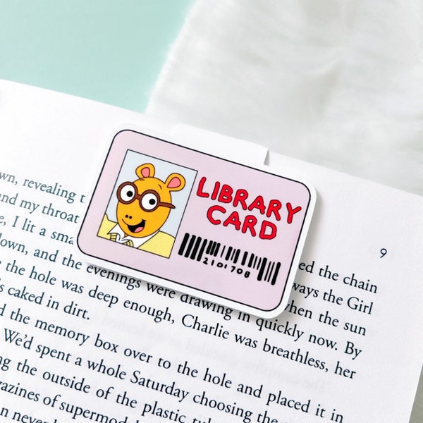 Library Card - Etsy