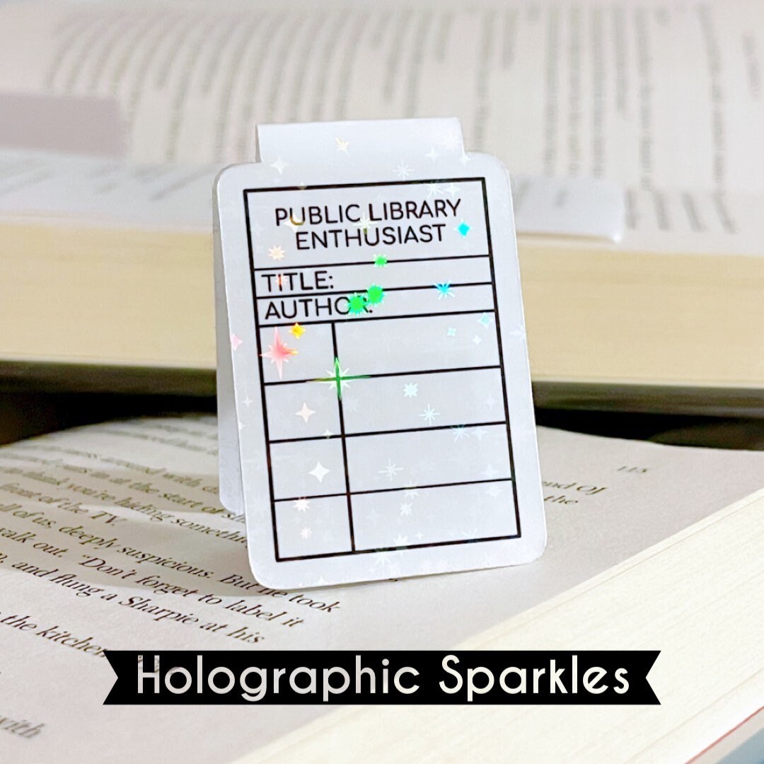 Public Library Enthusiast Magnetic Bookmark Bookish Gift - Etsy