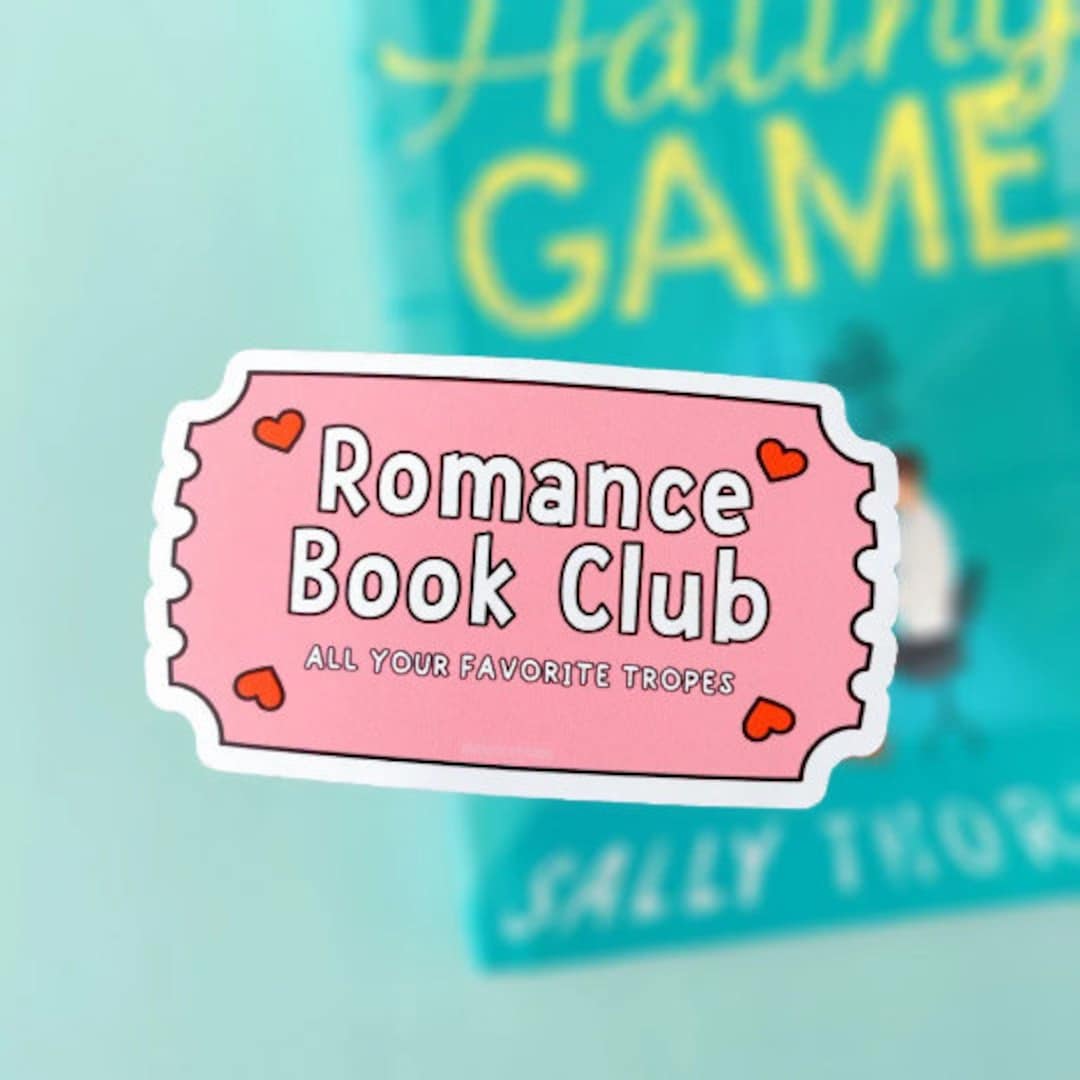 Romance Book Club Sticker | Bookish Stickers | Gifts for Readers ...