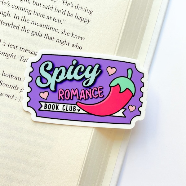 Spicy Book Stickers - Etsy