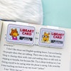 Little Sister Library Card Pin Bookworm Enamel Pin Bookish Pin Gifts ...