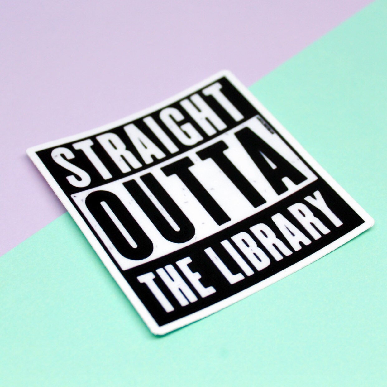 Library Sticker Bookish Stickers Bookworm Decals - Etsy