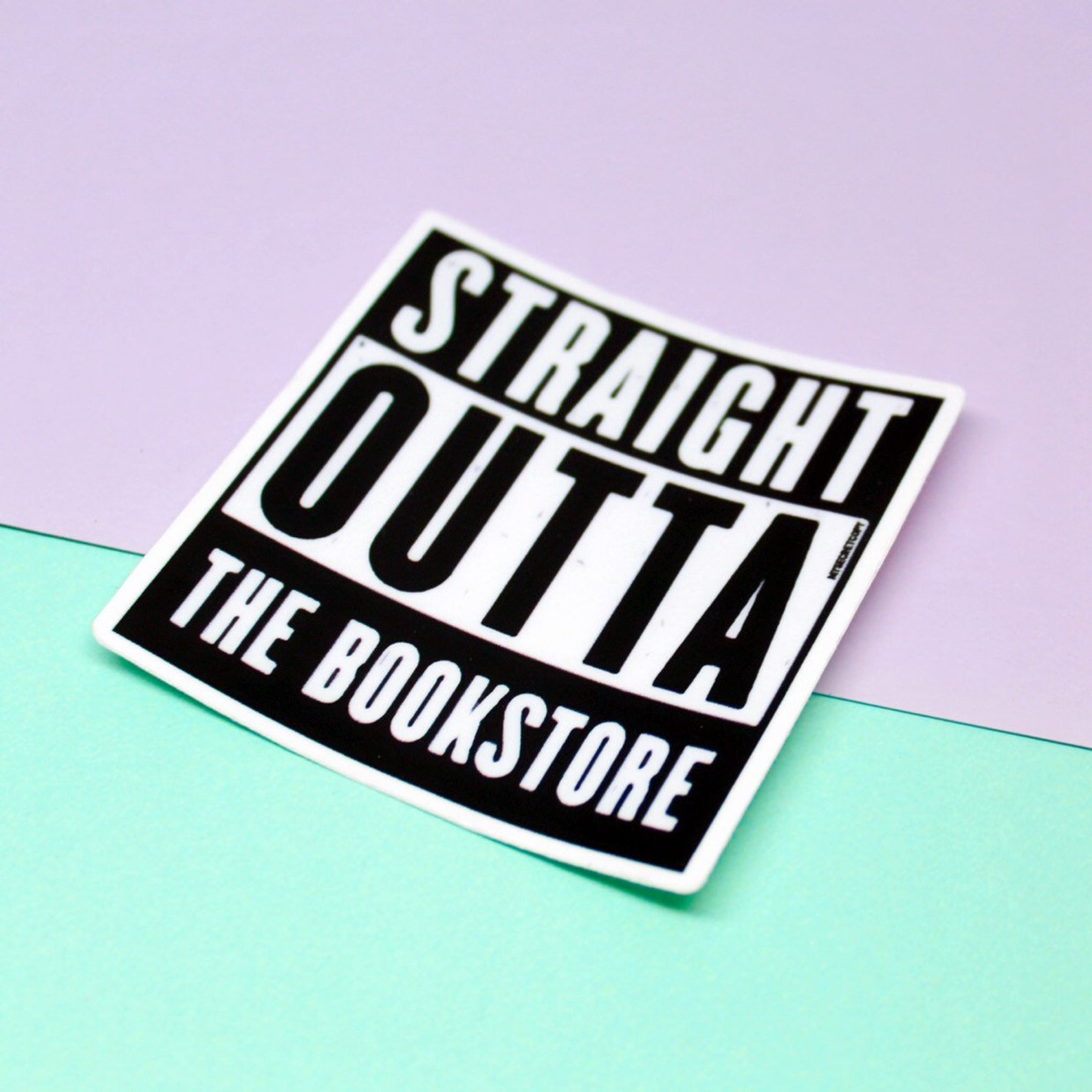 Bookstore Sticker Bookish Stickers Bookworm Decals - Etsy