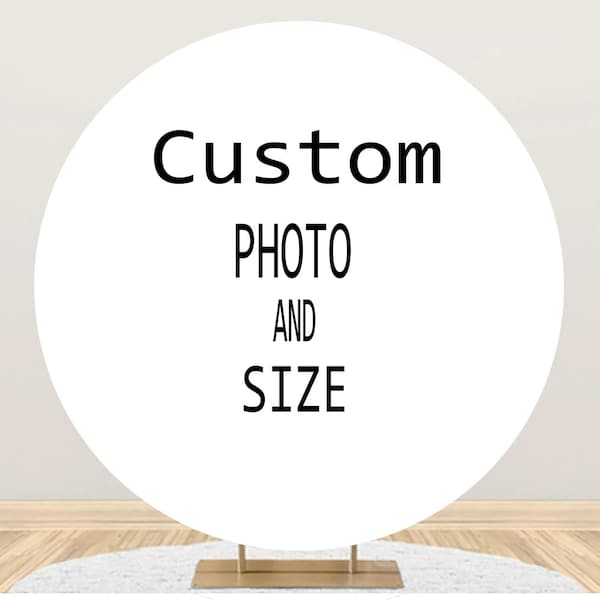 Round Backdrop - Etsy