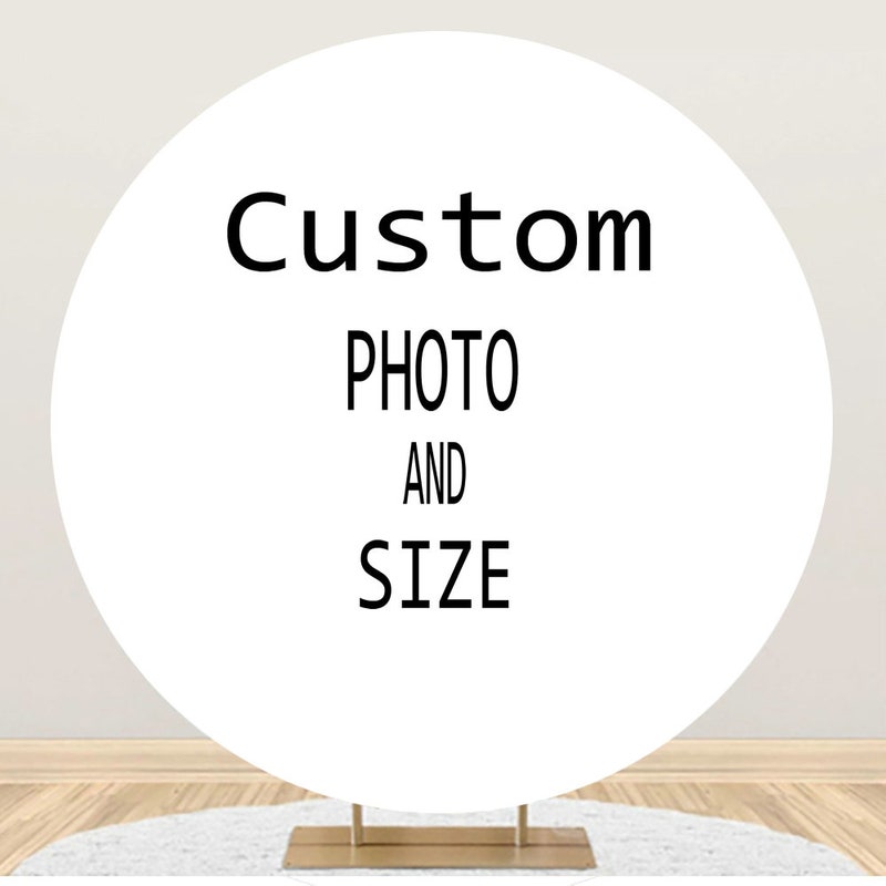 Round Backdrop - Etsy