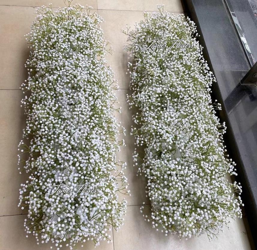 Light Pink Spring Flower Aisle Runner: Wedding Altar & Arch Decor - Etsy