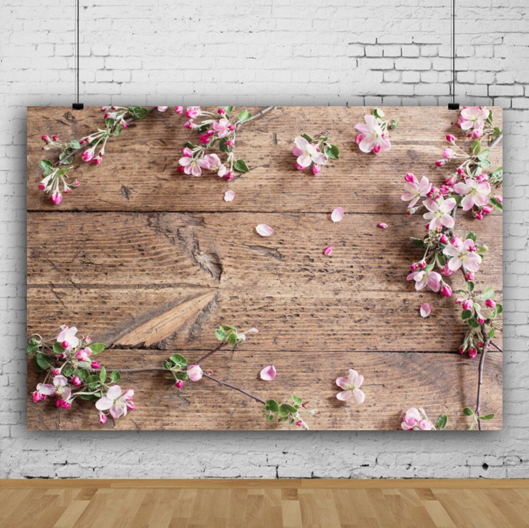 Rustic Flower Wooden Board Backdrop Perfect for Cake Shooting - Etsy