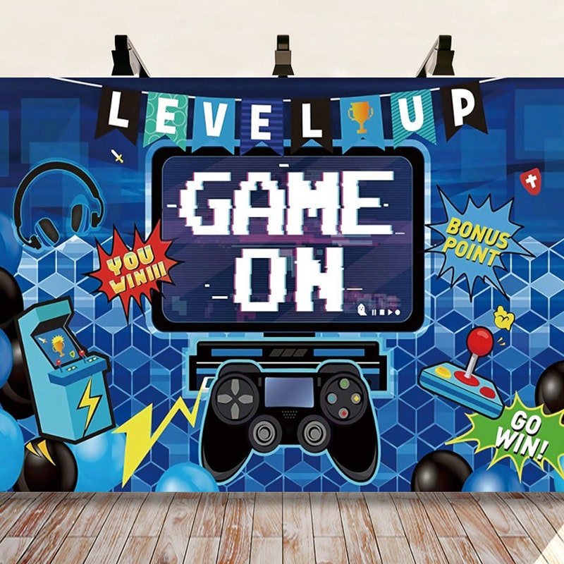 Gamer Backdrop - Etsy
