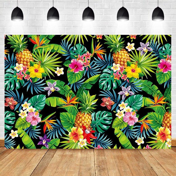 Summer Tropical Photography Backdrops Studio Shoots Flower - Etsy