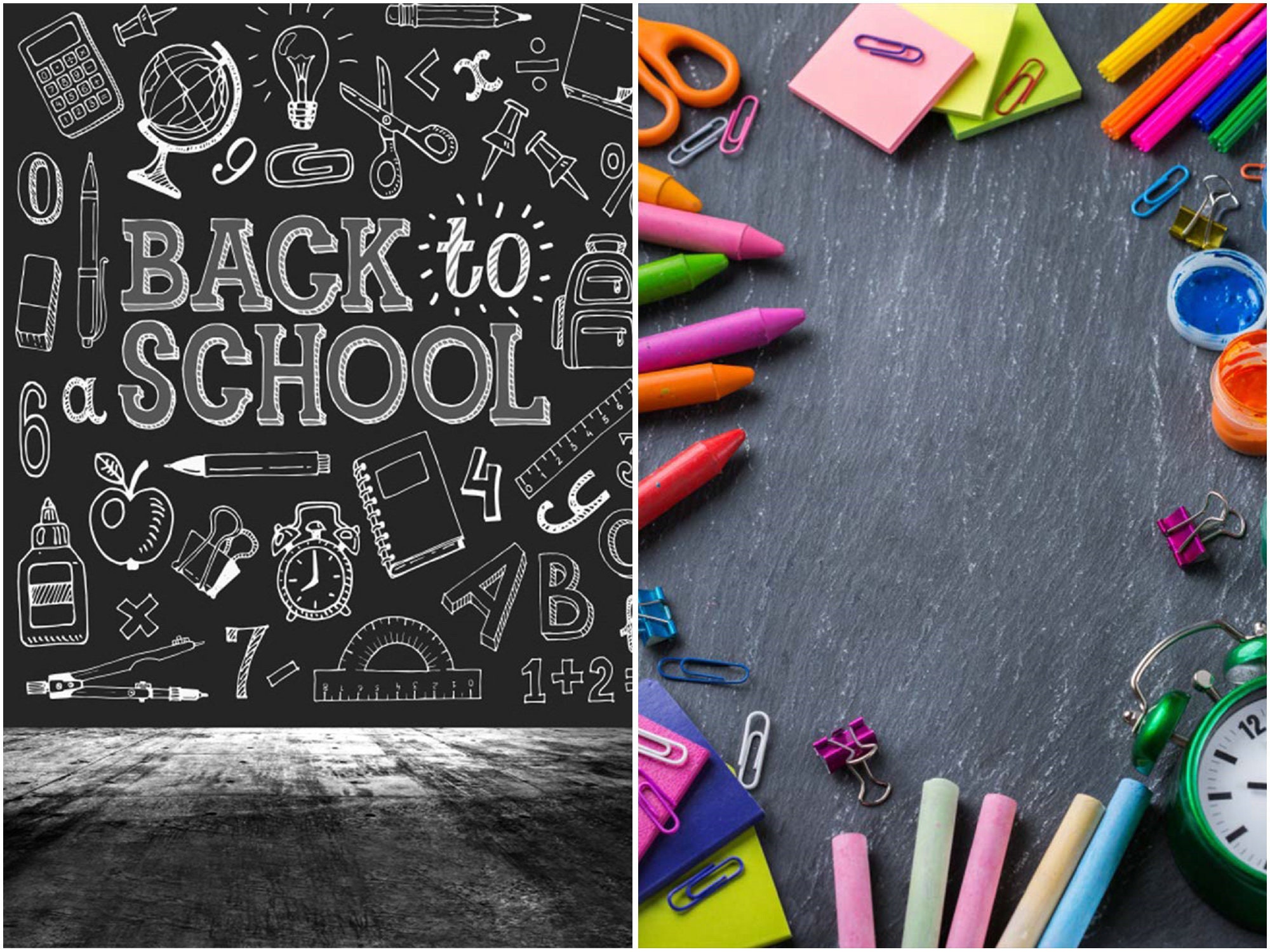 School Picture Backdrop