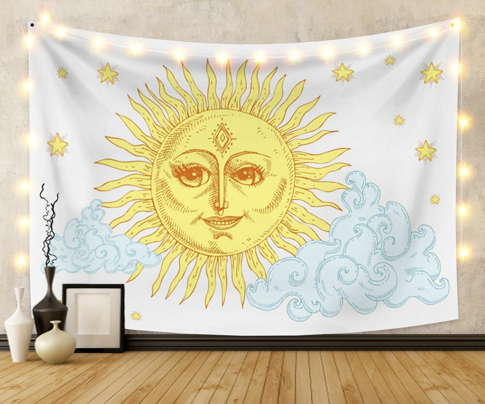 Antique map of Europe Tapestry Word Map Tapestry Artwork Wall | Etsy