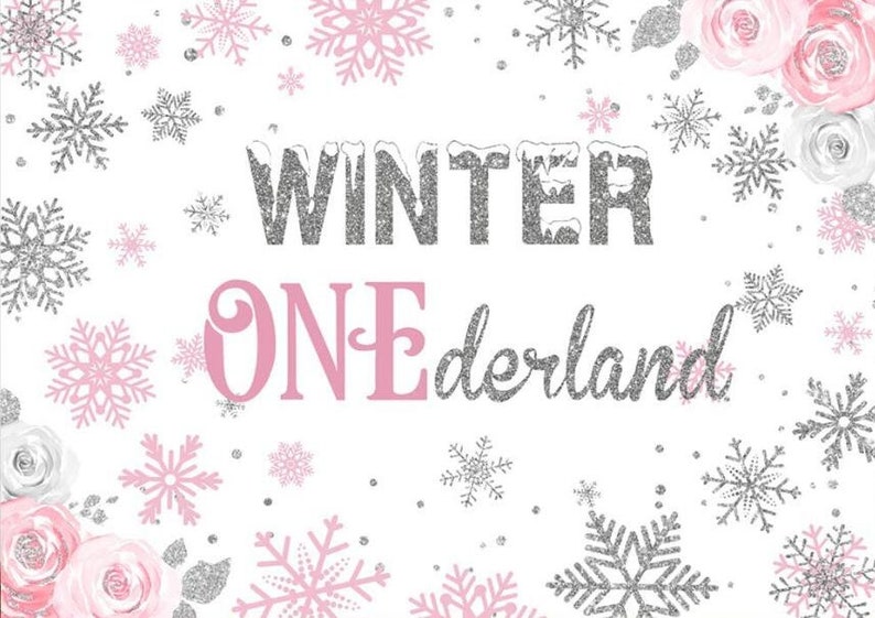 Winter Onederland Backdrop Girls First Birthday Winter One Etsy winter-onederland-backdrop-girls-first-birthday-winter-one-etsy