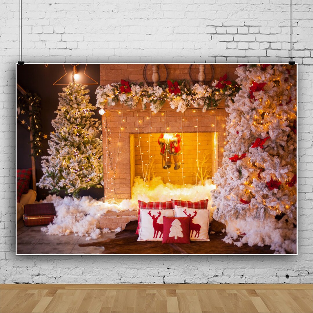 Christmas Photo Studio Props Bokeh Christmas Tree Backdrop - Etsy