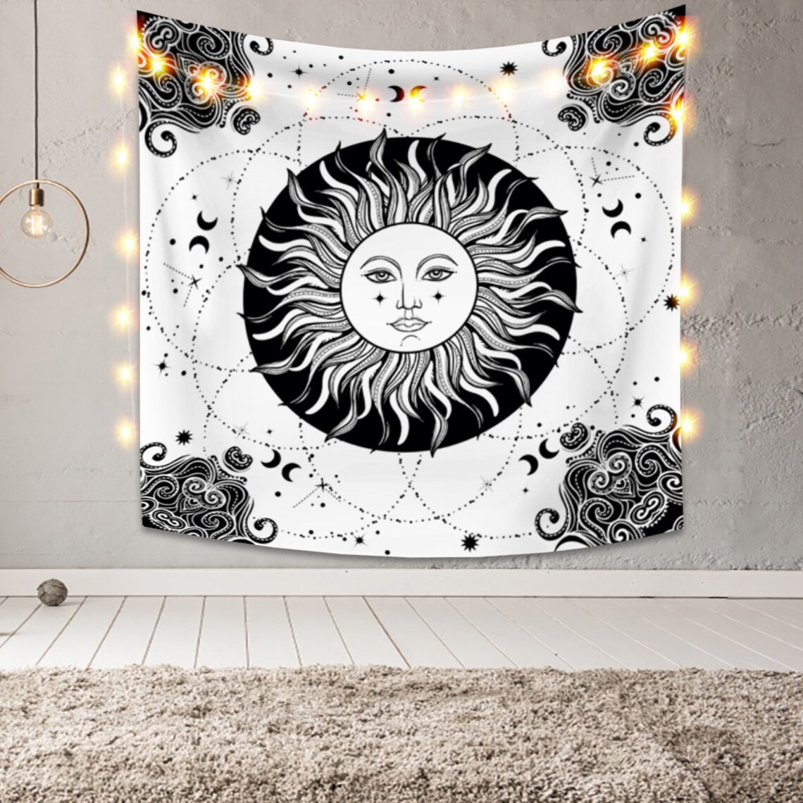 Antique map of Europe Tapestry Word Map Tapestry Artwork Wall | Etsy